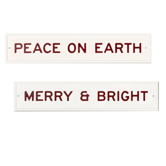 Hearth & Hand | Accents | Lot Of 2 Hearth Hand By Magnolia Peace On ...